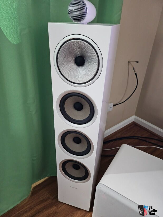 Bowers & Wilkins B&W 702 S2 white pair For Sale - US Audio Mart