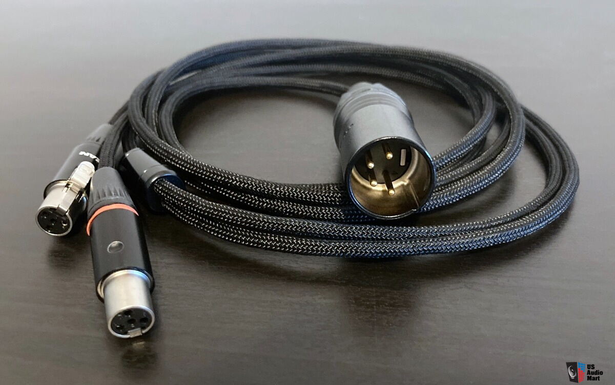 Brand new, 6ft high quality 4pin XLR balanced cable for Audeze & ZMF ...