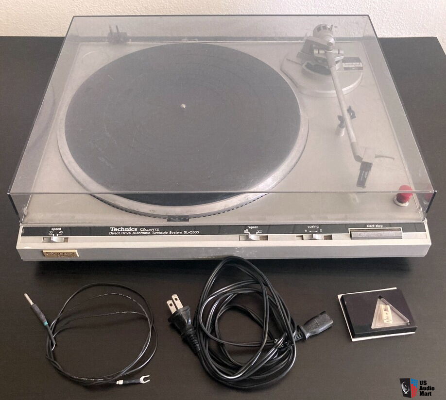 Technics SL-Q300 turntable, with two AT92E cartridges For Sale - US ...