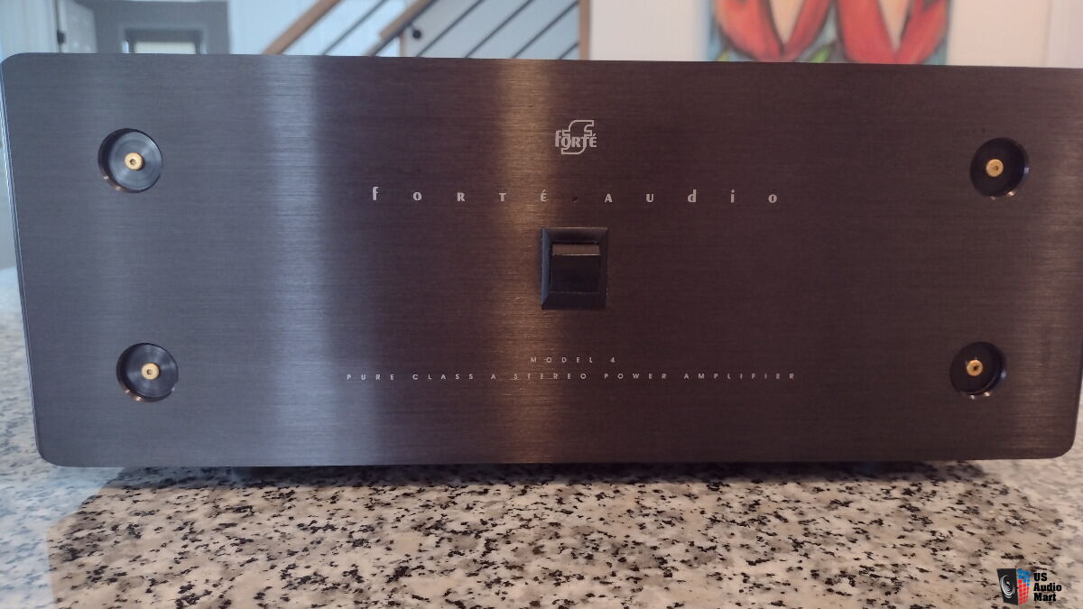 Forte 4 Pure Class A Stereo Power Amplifier 50 Watts per channel. Local ...