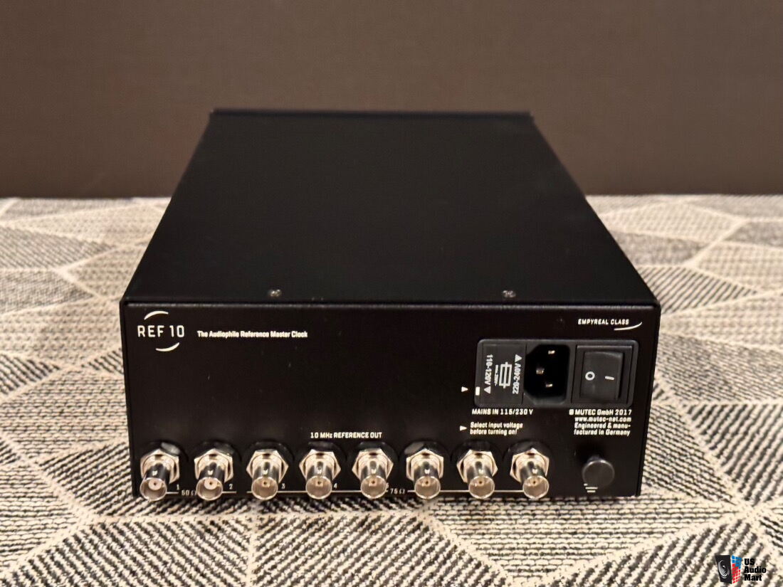 Reduced: Mutec Ref. 10 10 MHz clock