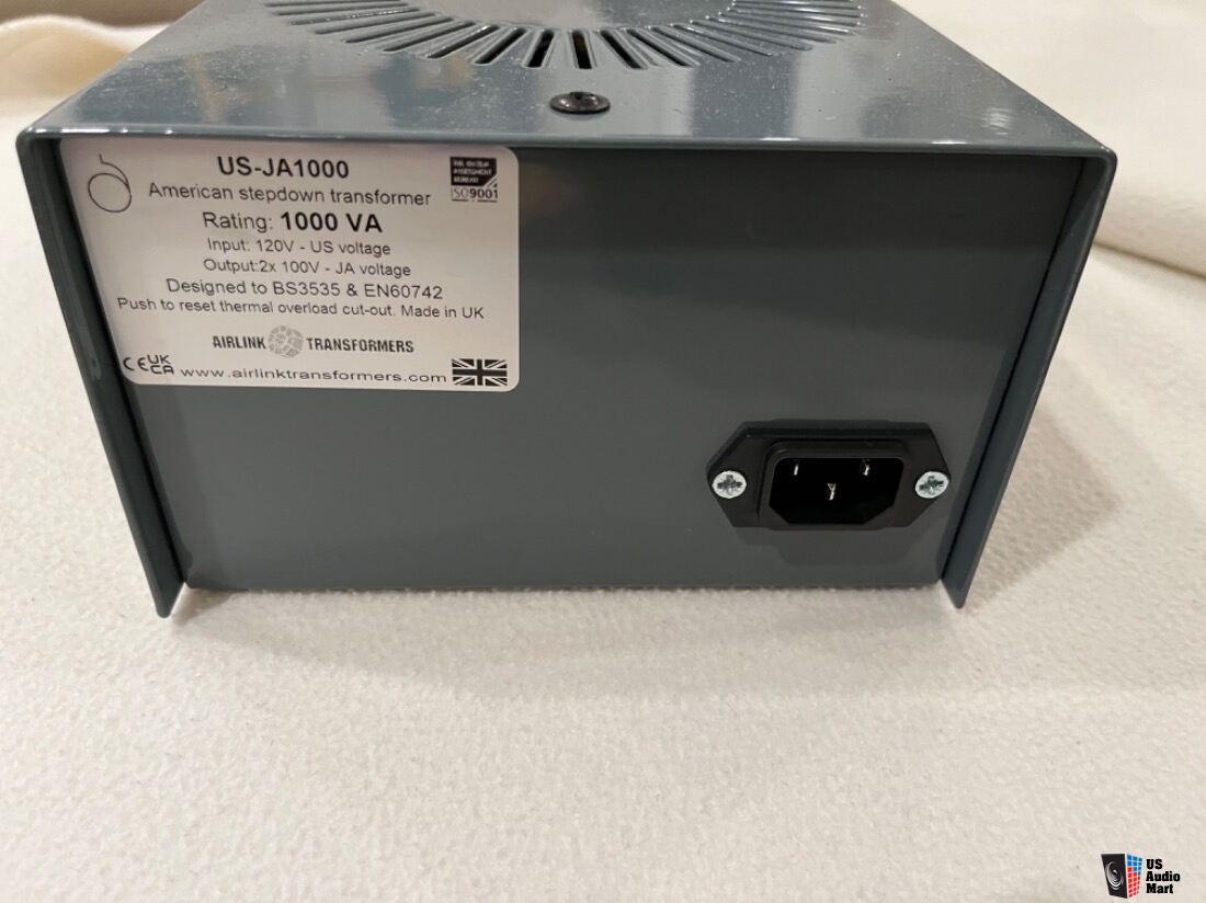 120 to 100V step-down transformer for Japanese gear, toroidal by ...
