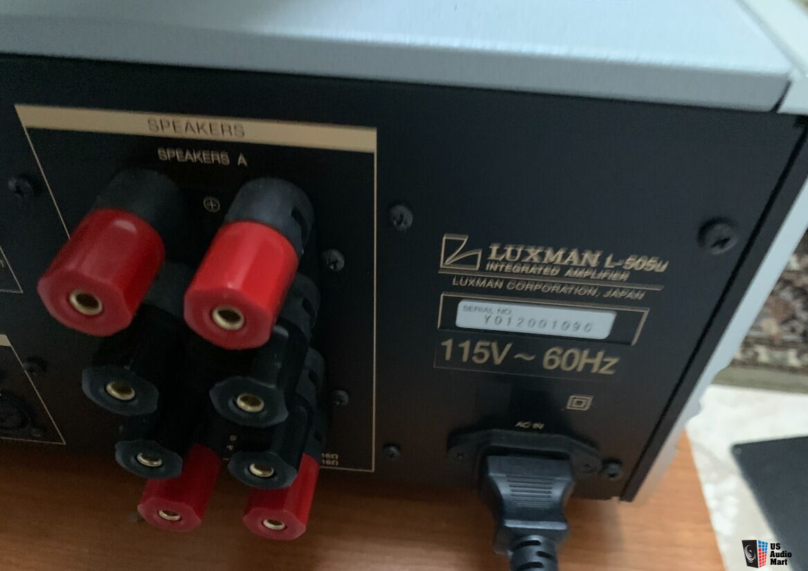 Luxman L-505u Integrated amp Very good with Remote and Box Photo ...