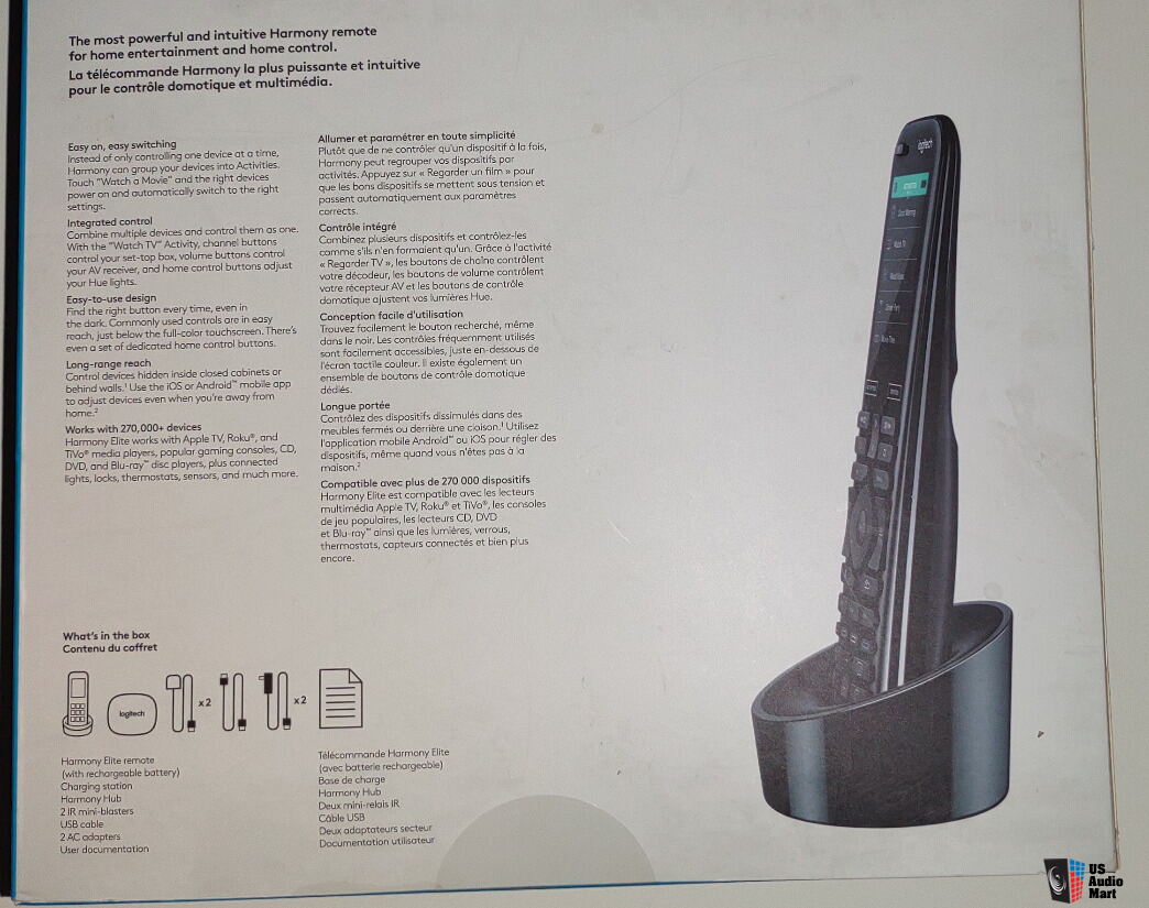 Logitech Harmony Elite Remote control $200 Photo #5255839 - US Audio Mart