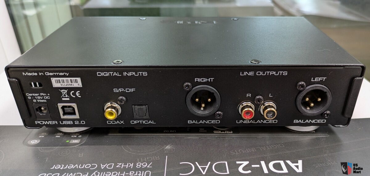 RME ADI-2 DAC FS 2-channel DA Converter Photo #5257040 - US Audio Mart