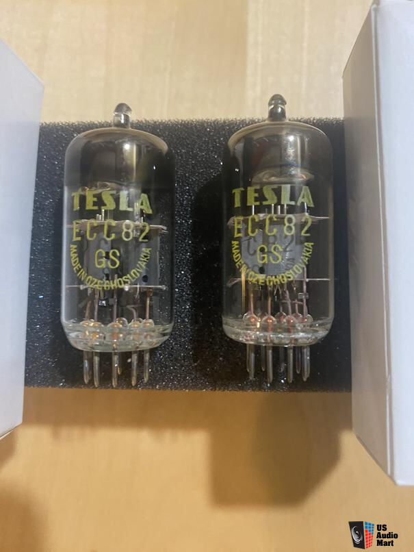 Pair of NOS Tesla 12AU7 Tubes For Sale - US Audio Mart
