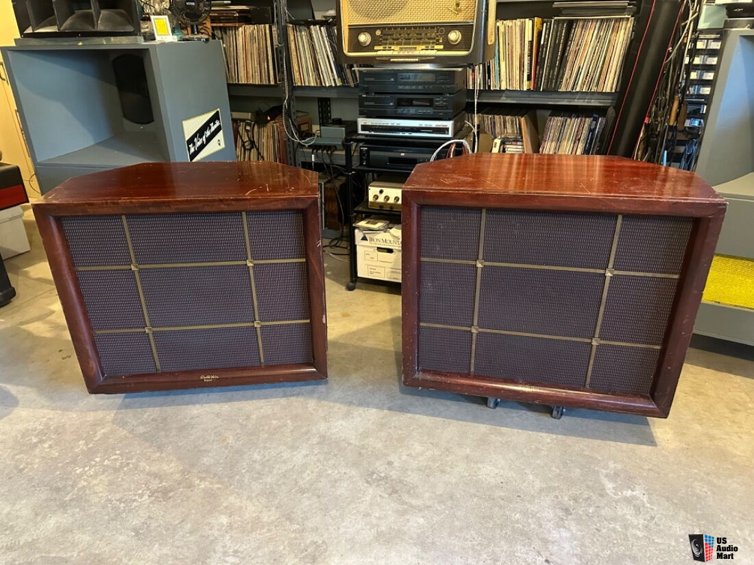 Matched pair of Electro Voice Regency Speakers with 15" woofer, T25 mid ...