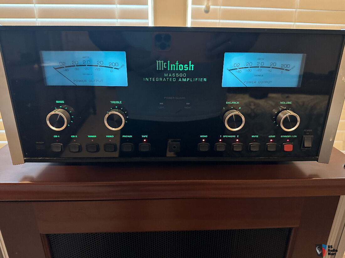 McIntosh MA6500 Integrated Amp - Amazing Condition w/ Box, Remote ...