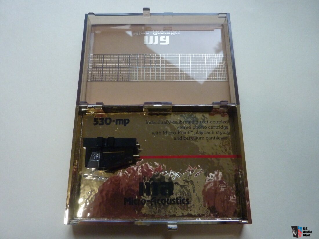 Micro ACOUSTICS 530MP Cartridge NOS Photo #5261828 - US Audio Mart