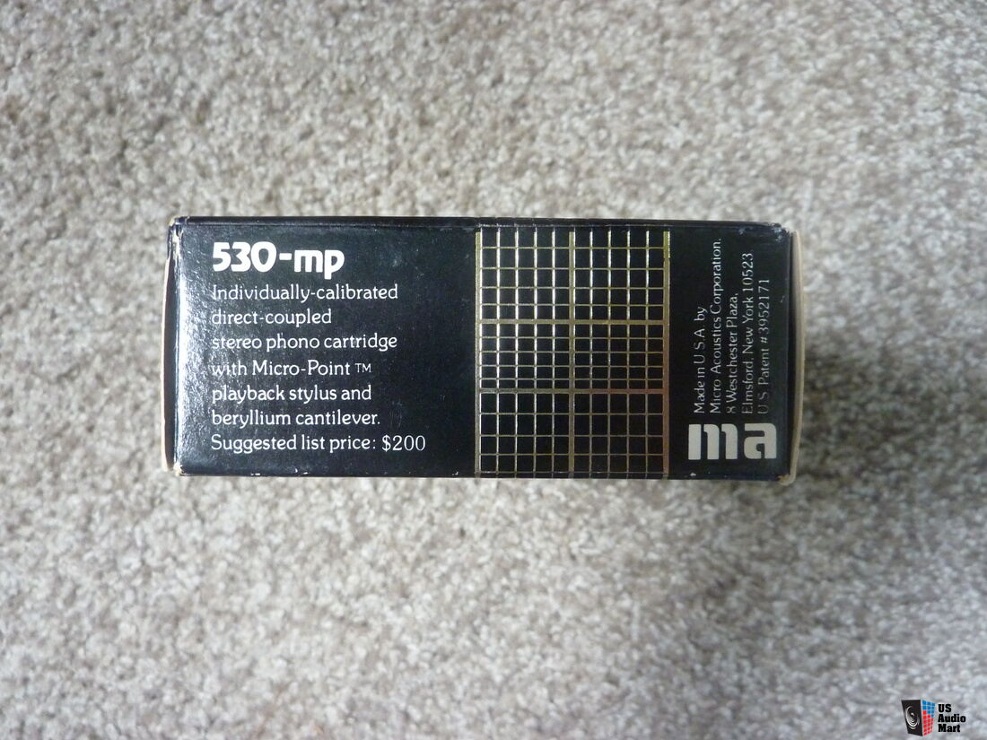 Micro ACOUSTICS 530MP Cartridge NOS Photo #5261828 - US Audio Mart