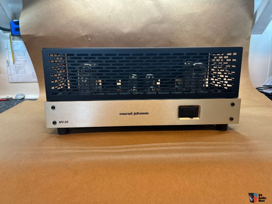 Conrad Johnson MV55 power amplifier Dealer Ad - Aussie Audio Mart