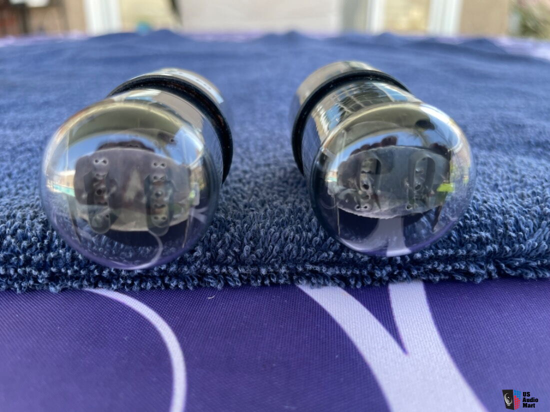 Tungsol 6SN7GT Tubes - Round Plate - Closely Matched Platinum Pair ...
