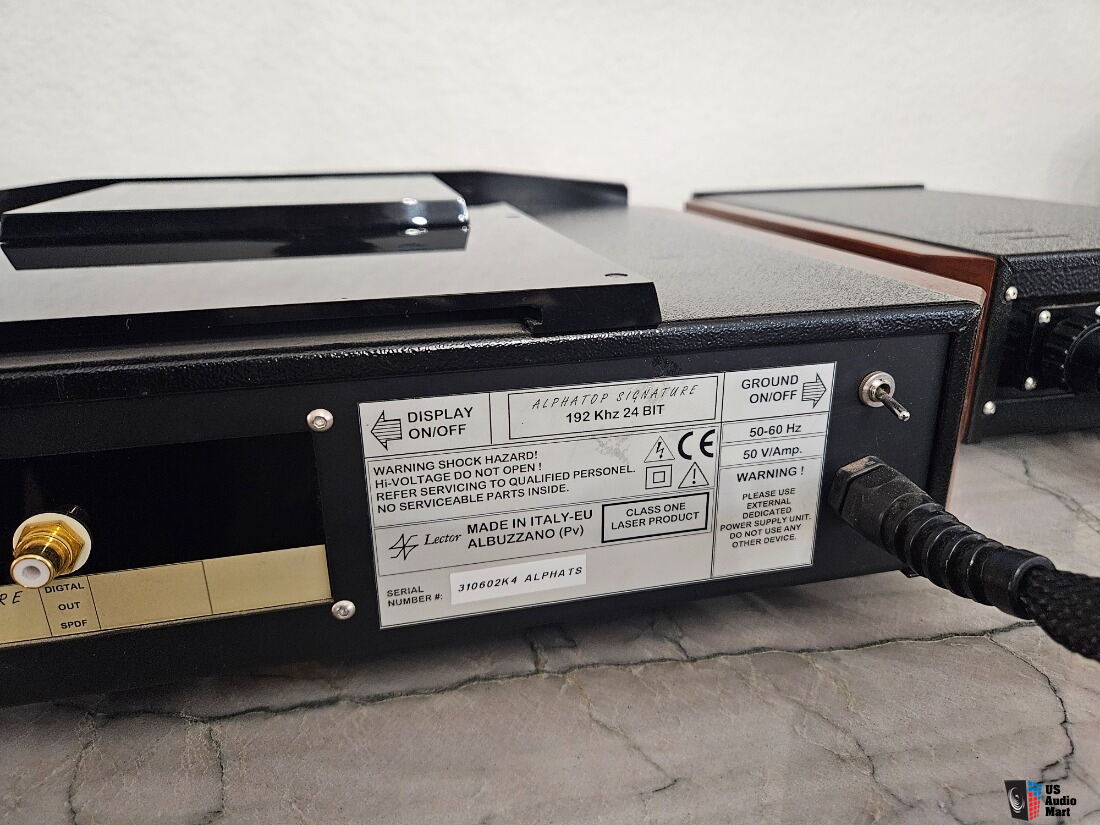 Lector Alphatop Signature CD player Photo #5264813 - US Audio Mart