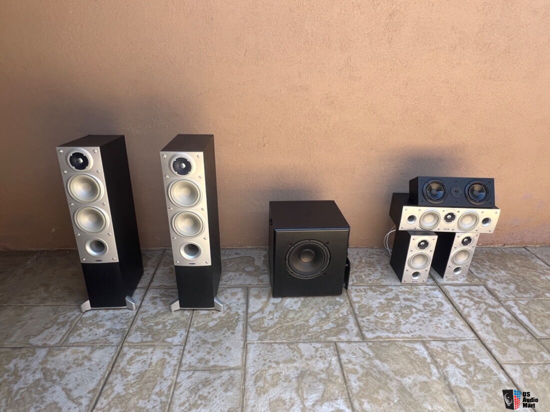 Energy Surround Speakers for Home Theater and Polk Subwoofer. Great ...