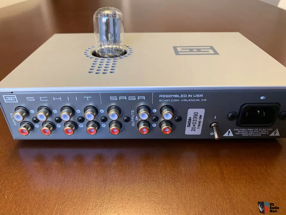 Schiit SAGA+ Tube Preamplifier - One of their best Photo #5267912 - US ...