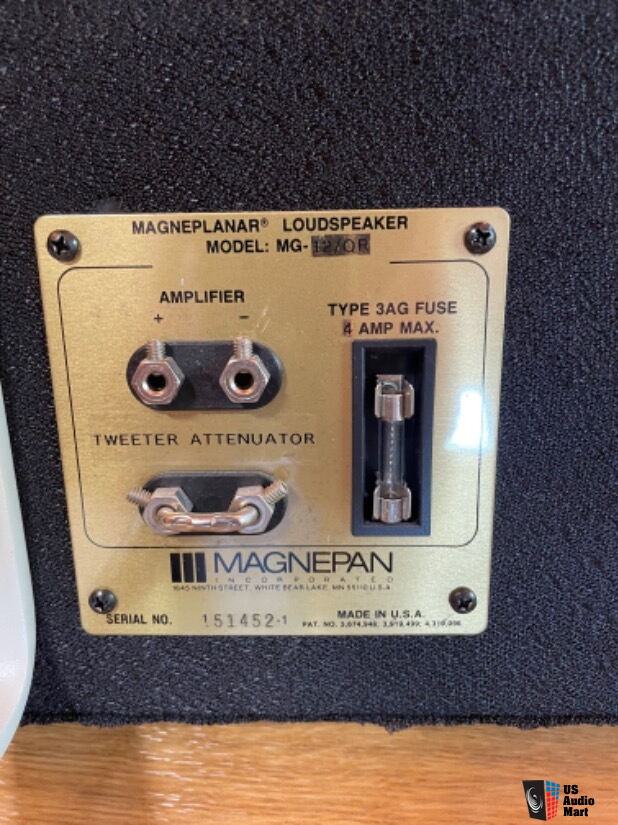 Magnepan MG 12 qr - original owner Photo #5268785 - US Audio Mart