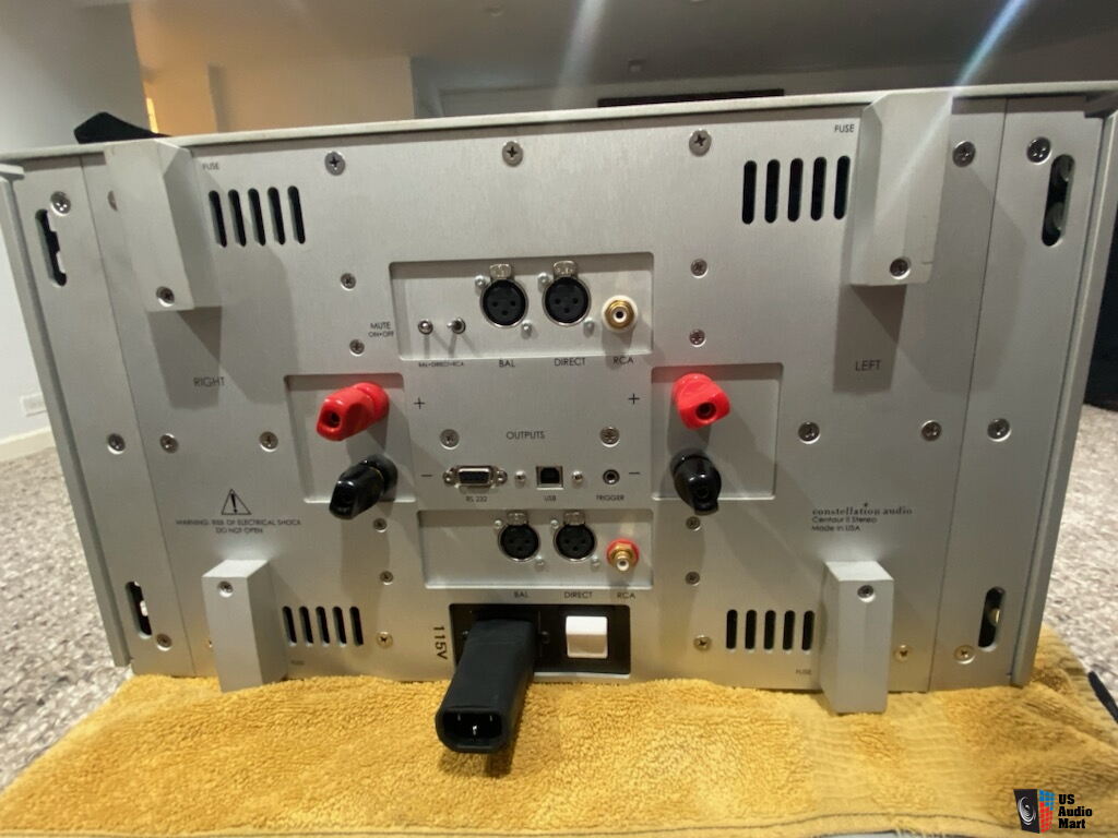 Constellation Audio Centaur II Stereo Amplifier Photo #5273236 - UK ...