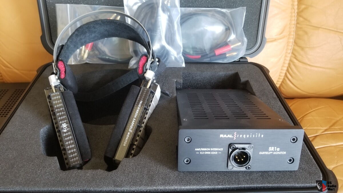 Raal SR1a ribbon headphones and Schiit Jotunheim R direct drive ...