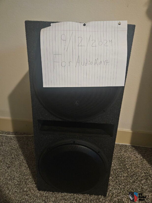 Dual 12-inch JLAudio Sub box Best Offer For - UK Audio Mart