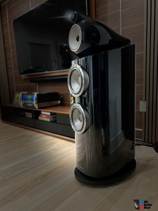 B&W (Bowers & Wilkins) 802D3 excellent condition piano black Photo ...