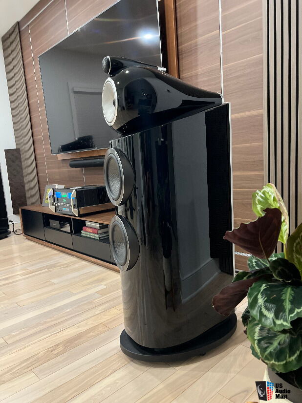 B&W (Bowers & Wilkins) 802D3 excellent condition piano black Photo ...