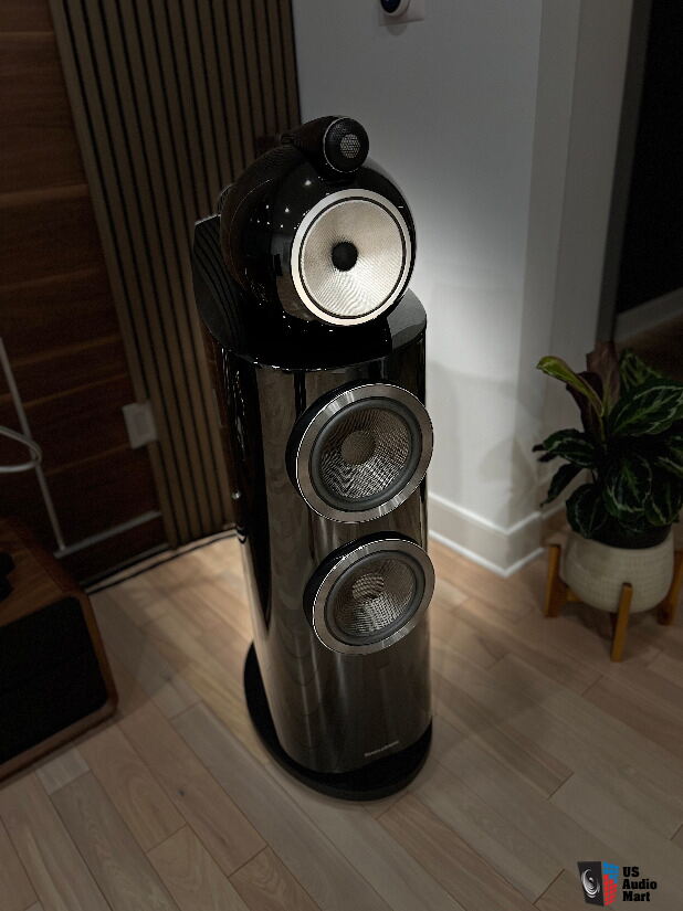 B&W (Bowers & Wilkins) 802D3 excellent condition piano black Photo ...