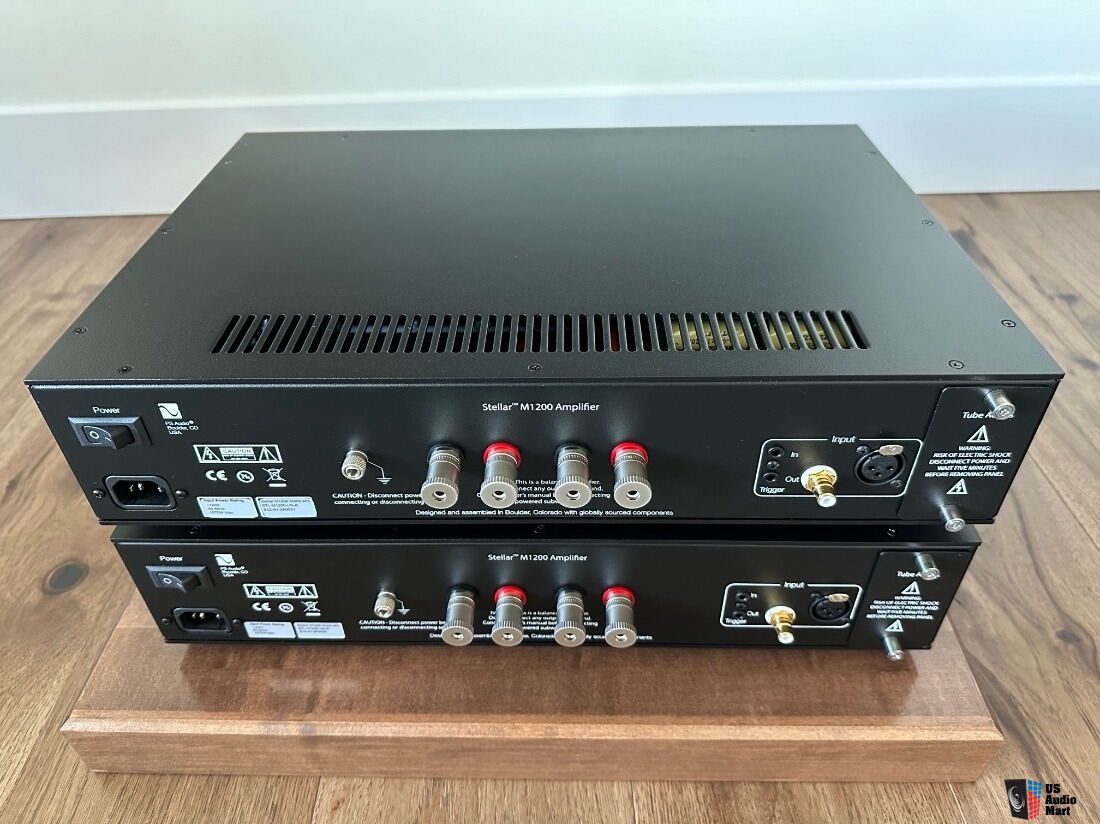 PS Audio Stellar M1200 monoblocks. Stereophile Class A. Like new with ...