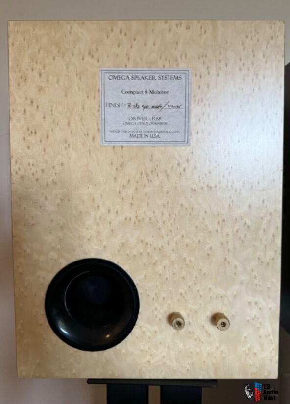 Omega Speaker Systems - Compact RS8 Monitor + Speed 10 Subwoofer Photo ...