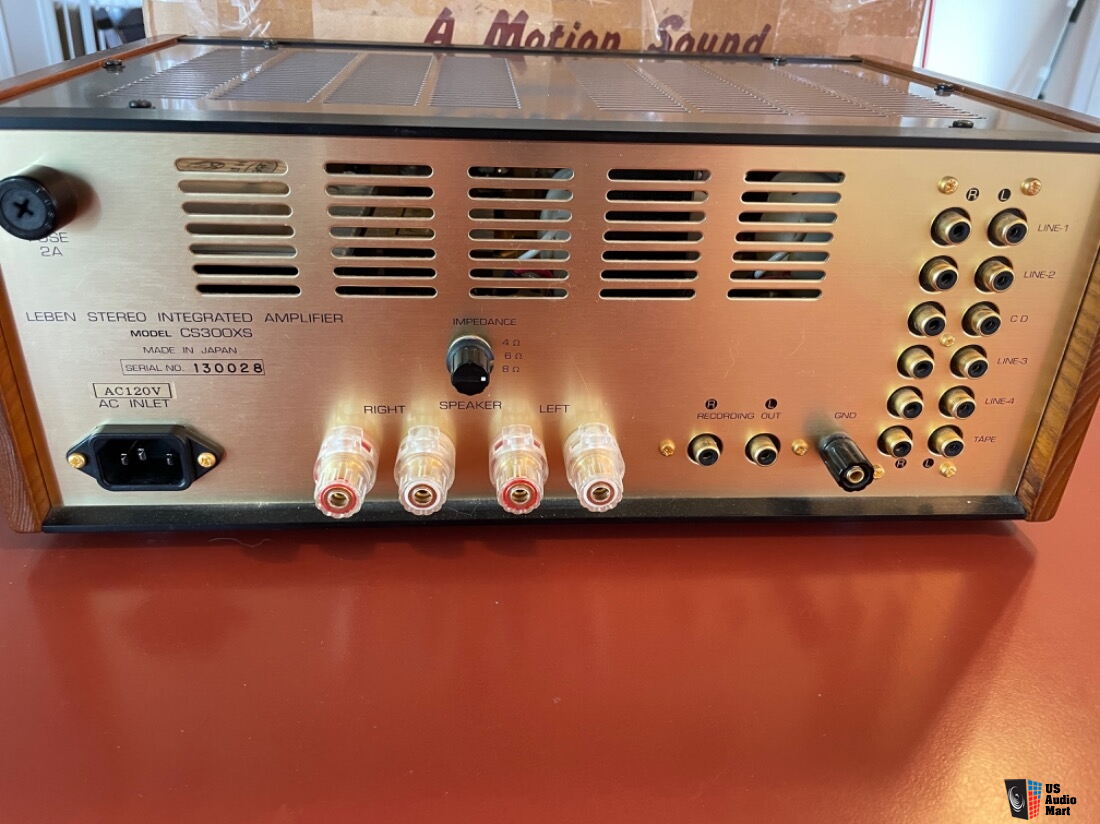 Leben CS300XS Integrated Tube Amp - Excellent Condition Photo #5278853 ...