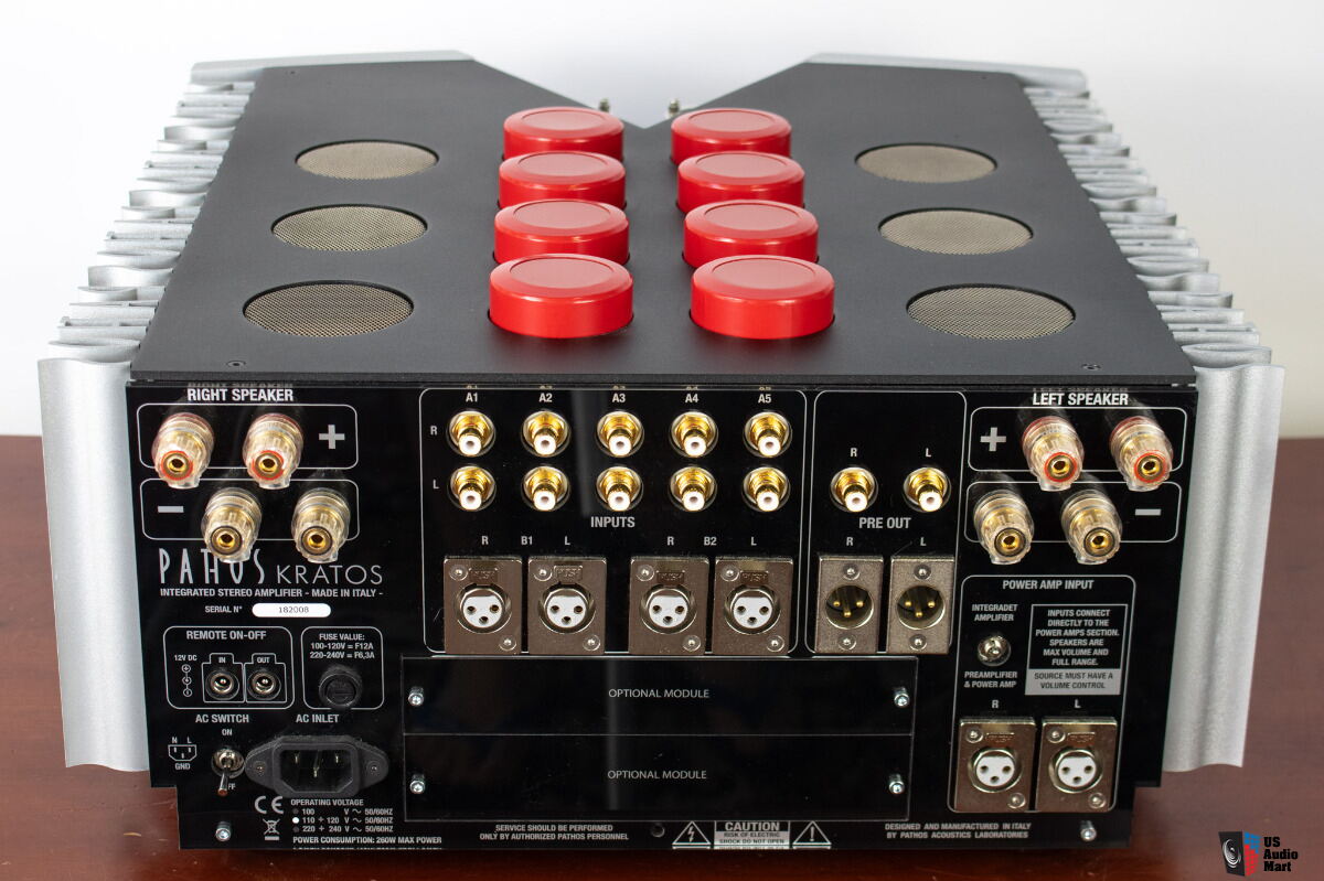 Pathos Kratos Tube Hybrid Integrated Amplifier Photo #5279117 - US ...
