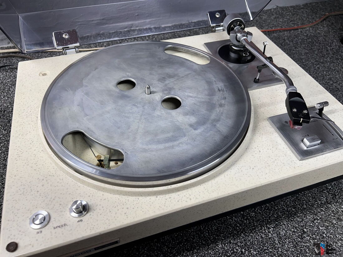 Kenwood KD-2055 Semi- Automatic Vintage Turntable cleaned, lubed NICE ...