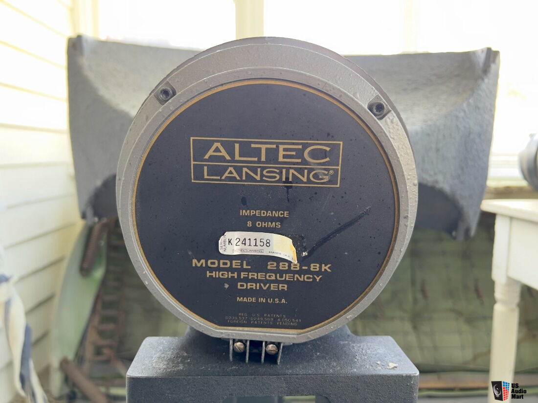 Altec 288-8K Horns with Custom Crossovers Photo #5280892 - US Audio Mart