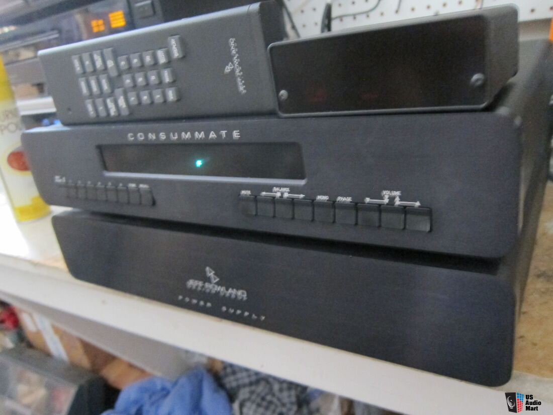 Jeff Rowland Consummate Preamp, Audiophile Quality, Remote 2 Chassis ...
