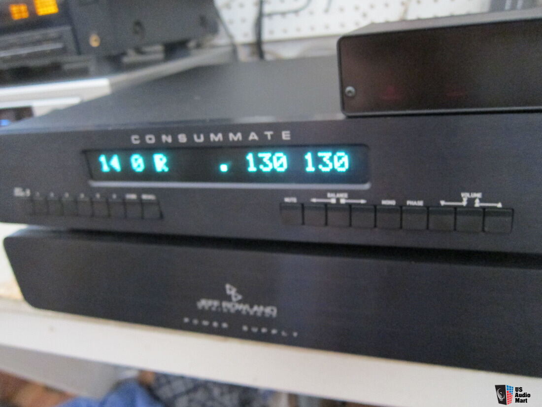 Jeff Rowland Consummate Preamp, Audiophile Quality, Remote 2 Chassis ...