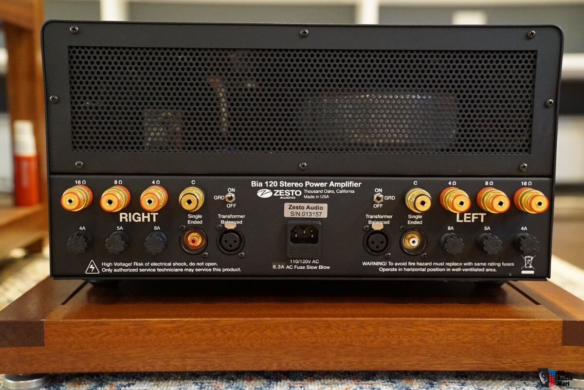 ZESTO AUDIO Bia 120 with Full Factory Upgrade Photo #5281845 - US Audio ...