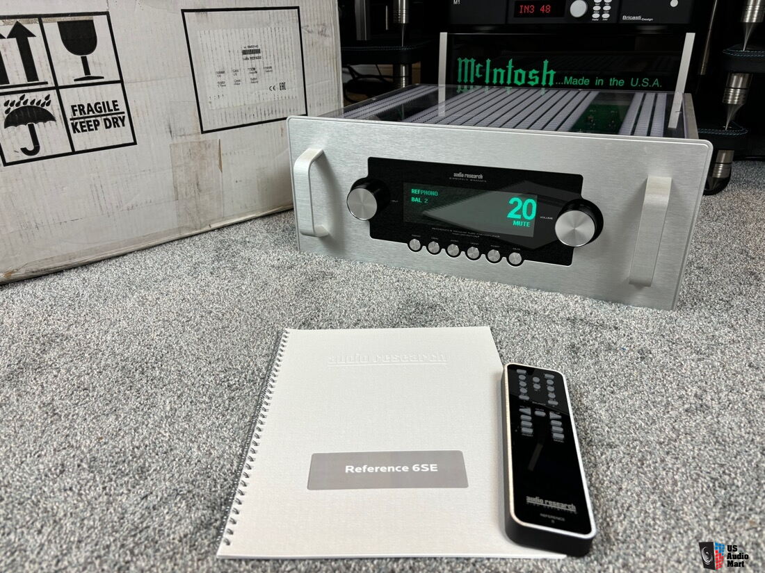 Audio Research Ref 6SE Reference Stereo Line Stage PreAmplifier ...