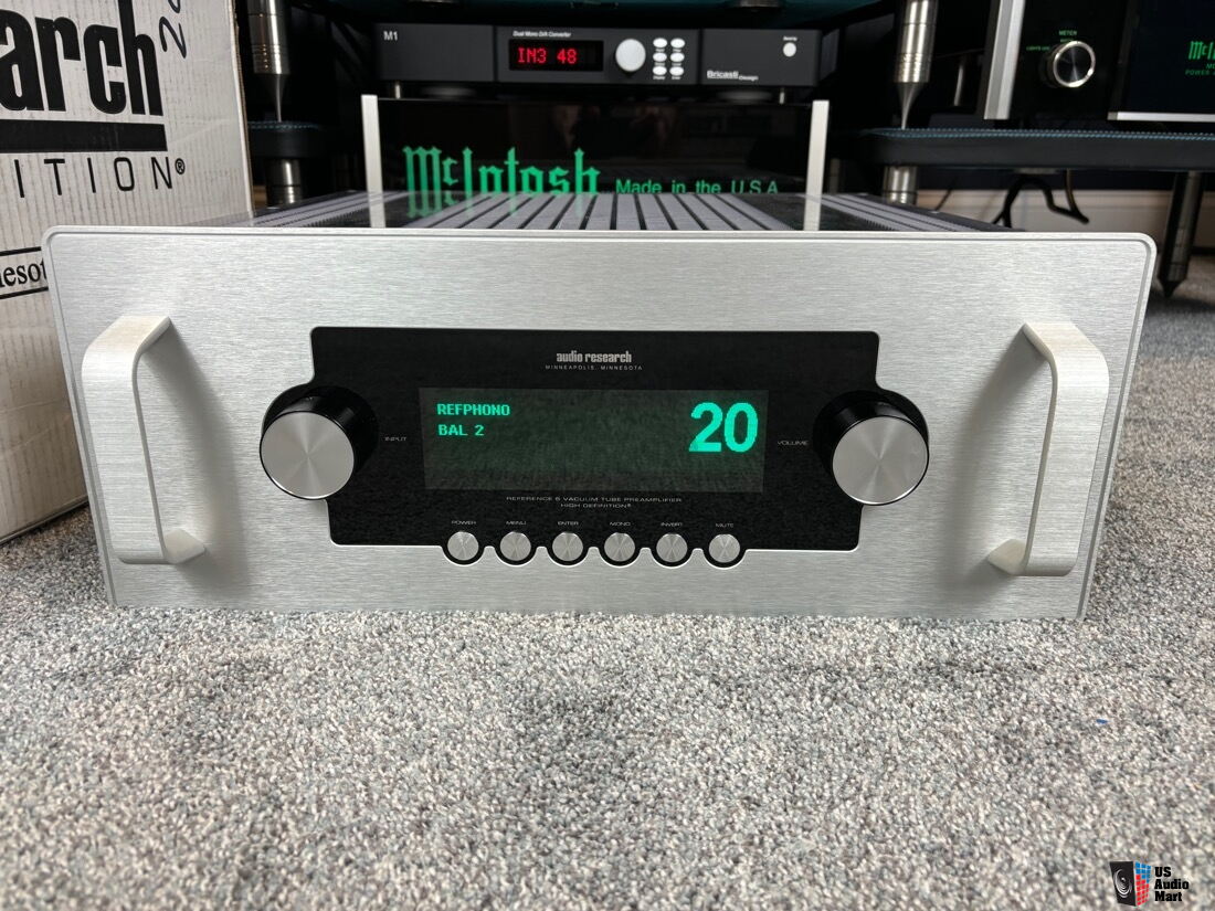 Audio Research Ref 6SE Reference Stereo Line Stage PreAmplifier ...