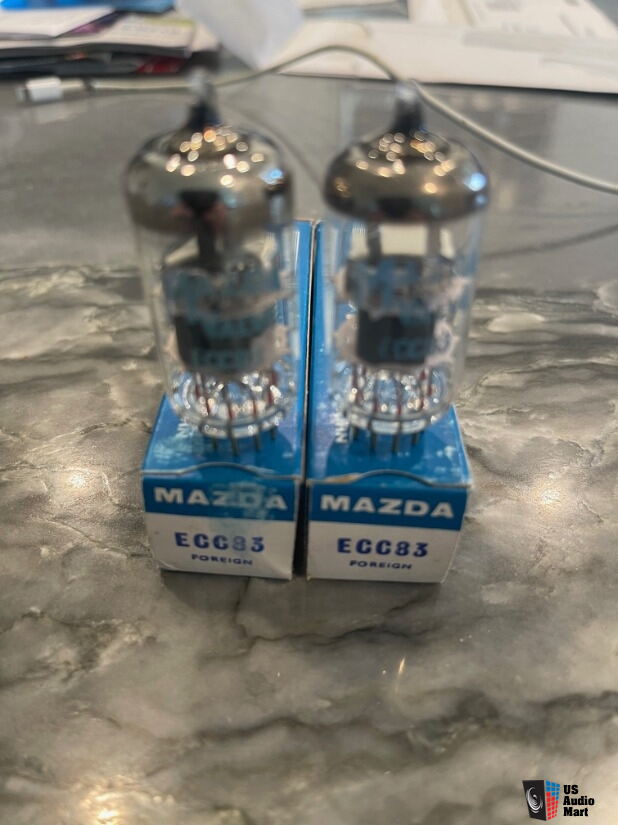 NOS Mazda ECC83 Gold Pin ( Tesla Made) For Sale - US Audio Mart