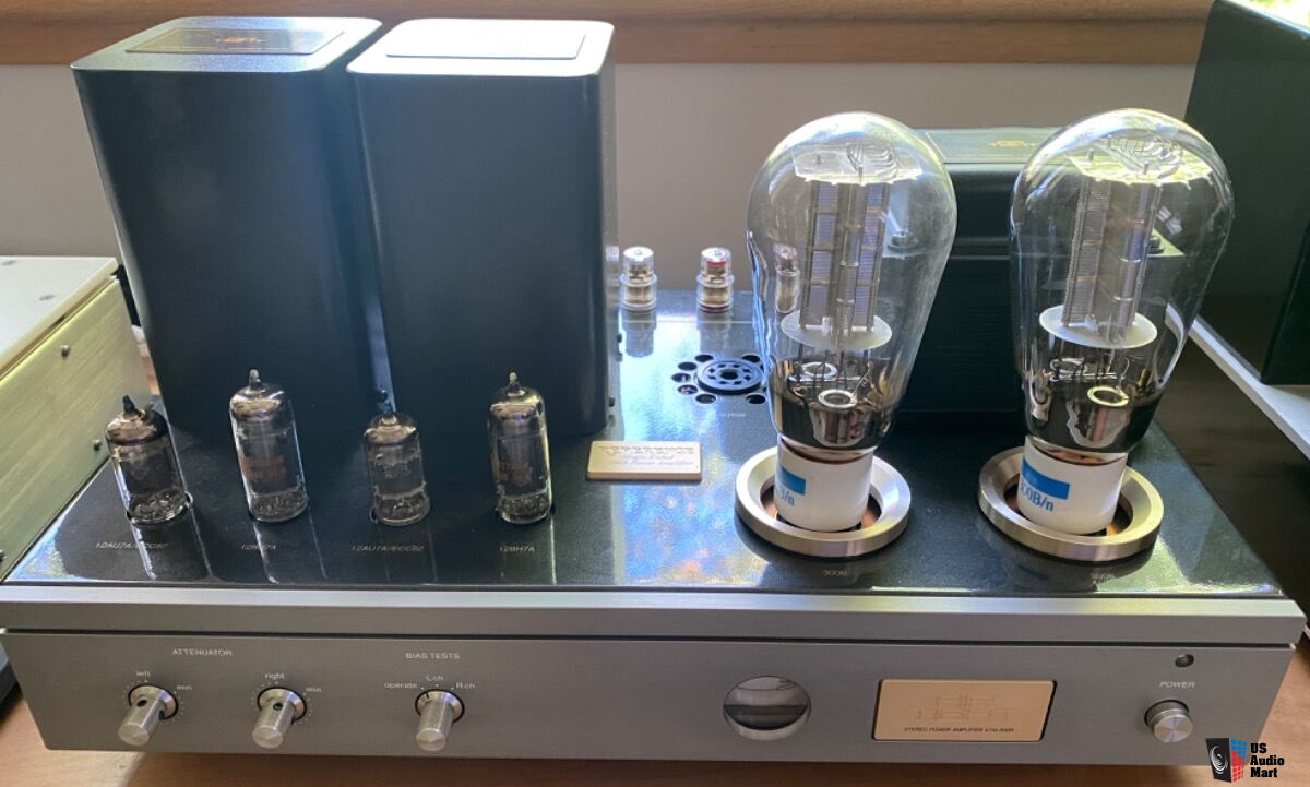 Air Tight ATM-300R 300B Stereo Amplifier with Mesh Plate 300B/N output ...