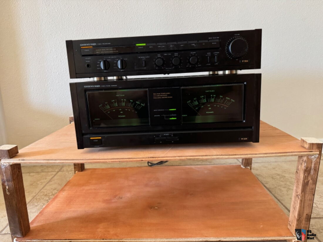 Onkyo m-504 amplifier and p-304 pre amp Photo #5286583 - US Audio Mart