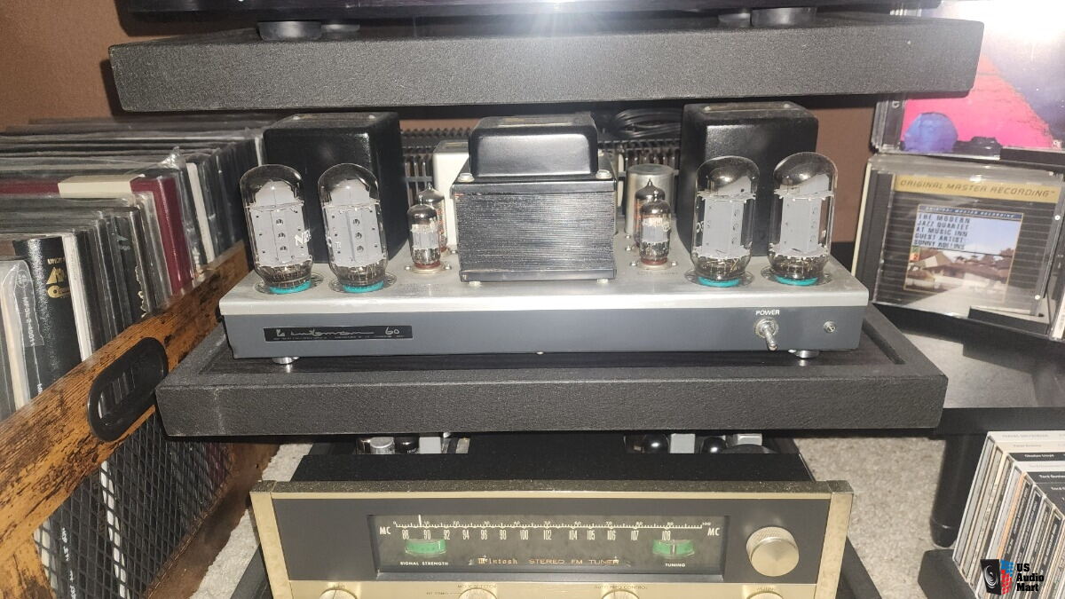 Luxman MQ60 stereo tube amp 30w/ch 100V (step-down transformer included ...