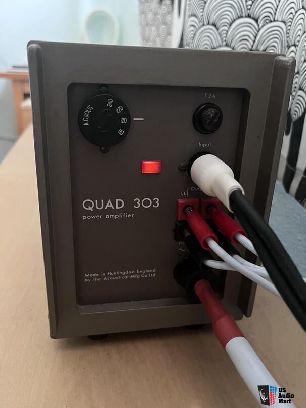 QUAD 33 preamplifier and QUAD 303 power amplifiers quad Photo #5287341 ...