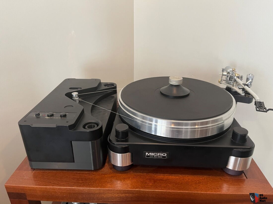Micro Seiki RX-1500 and RY-1500D Turntable extremely rare 120v unit ...