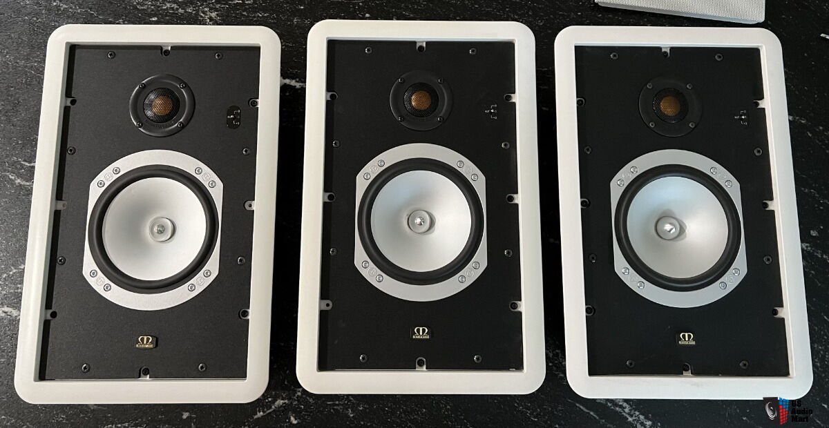Monitor Audio Silver CP In-Wall Speakers - Sealed Back Box - ALL 3 for ...
