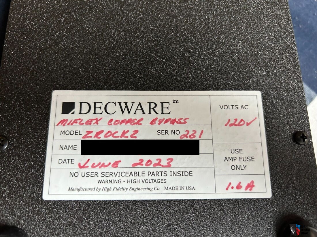 Decware ZROCK2 with Mods Photo #5289114 - US Audio Mart