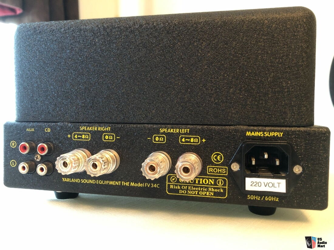 YARLAND FV-34C-IV Class A / Push-Pull (12-wpc) EL-84 Tube Integrated ...