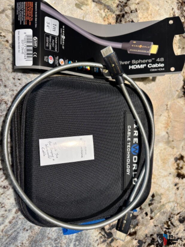 Wireworld Silver Sphere 48 1m For Sale - US Audio Mart