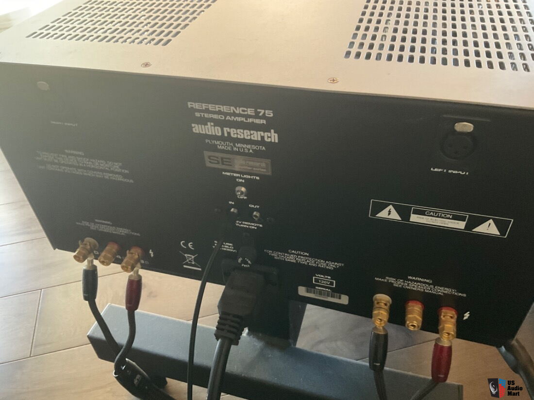 Audio Research REF75SE excellent condition Photo #5289845 - US Audio Mart