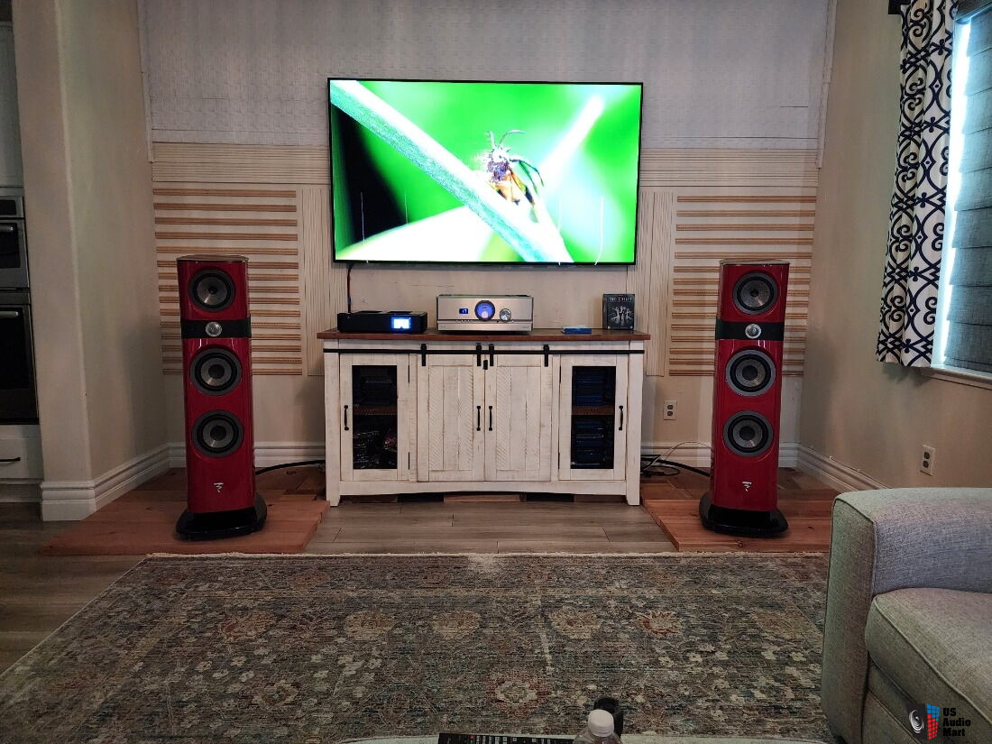 Focal SOPRA 2 high red gloss finish Photo #5292621 - US Audio Mart