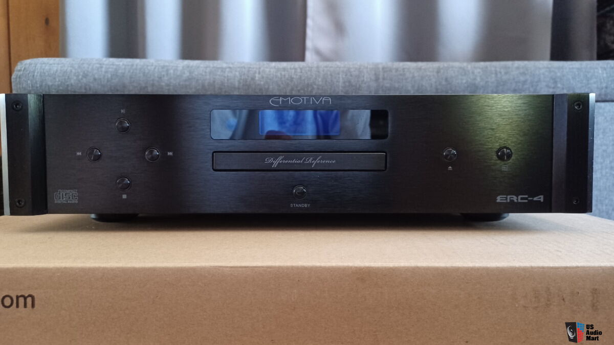 Emotiva ERC-4 Differential Reference CD Player and Digital Transport ...